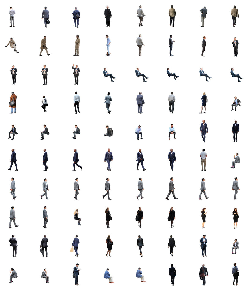 Cutout People Package - Business – studio esinam