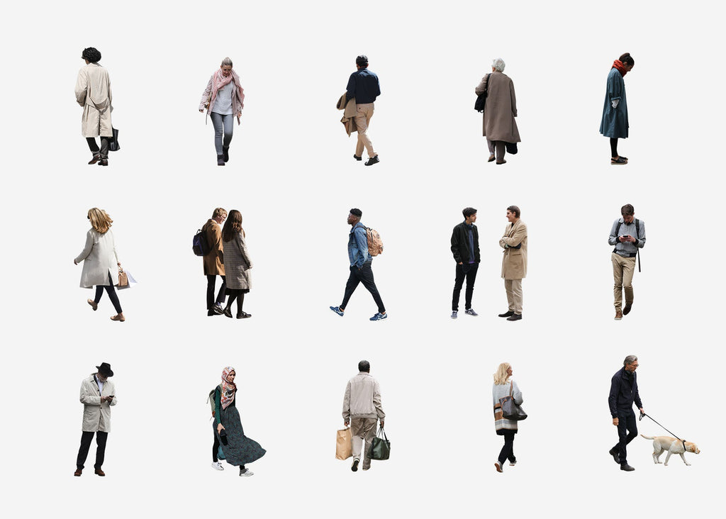 Cutout People Package - Fall – studio esinam